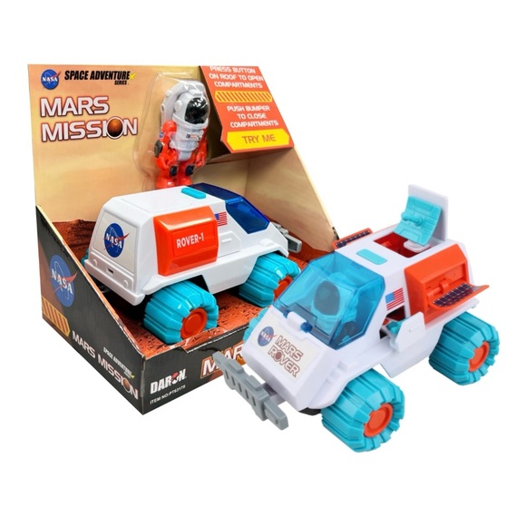 Nasa | Toys | Nasa Space Adventure Series Mission Mars Rover With ...